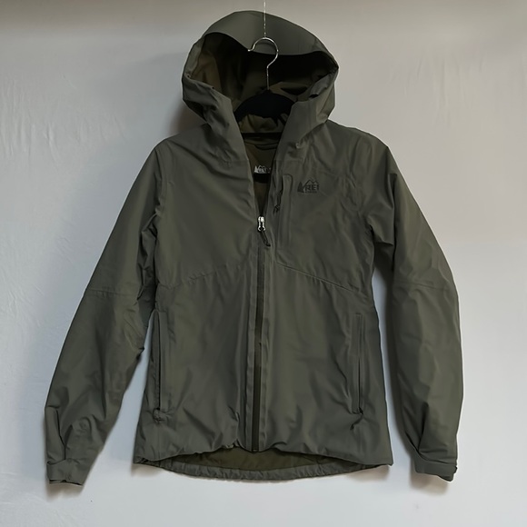 REI | Jackets & Coats | Rei Jacket Peak 2l Green Womens Athletic Wear ...